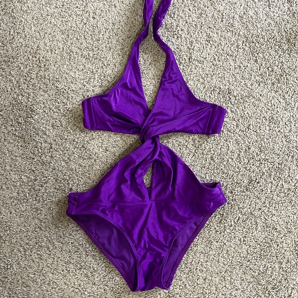 ASOS | Swim | Asos One Piece Swimsuit In A Gorgeous Purple Color Size ...